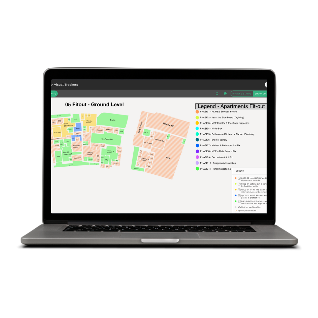 Visual Tracker - Visualise Construction Progress | Sablono